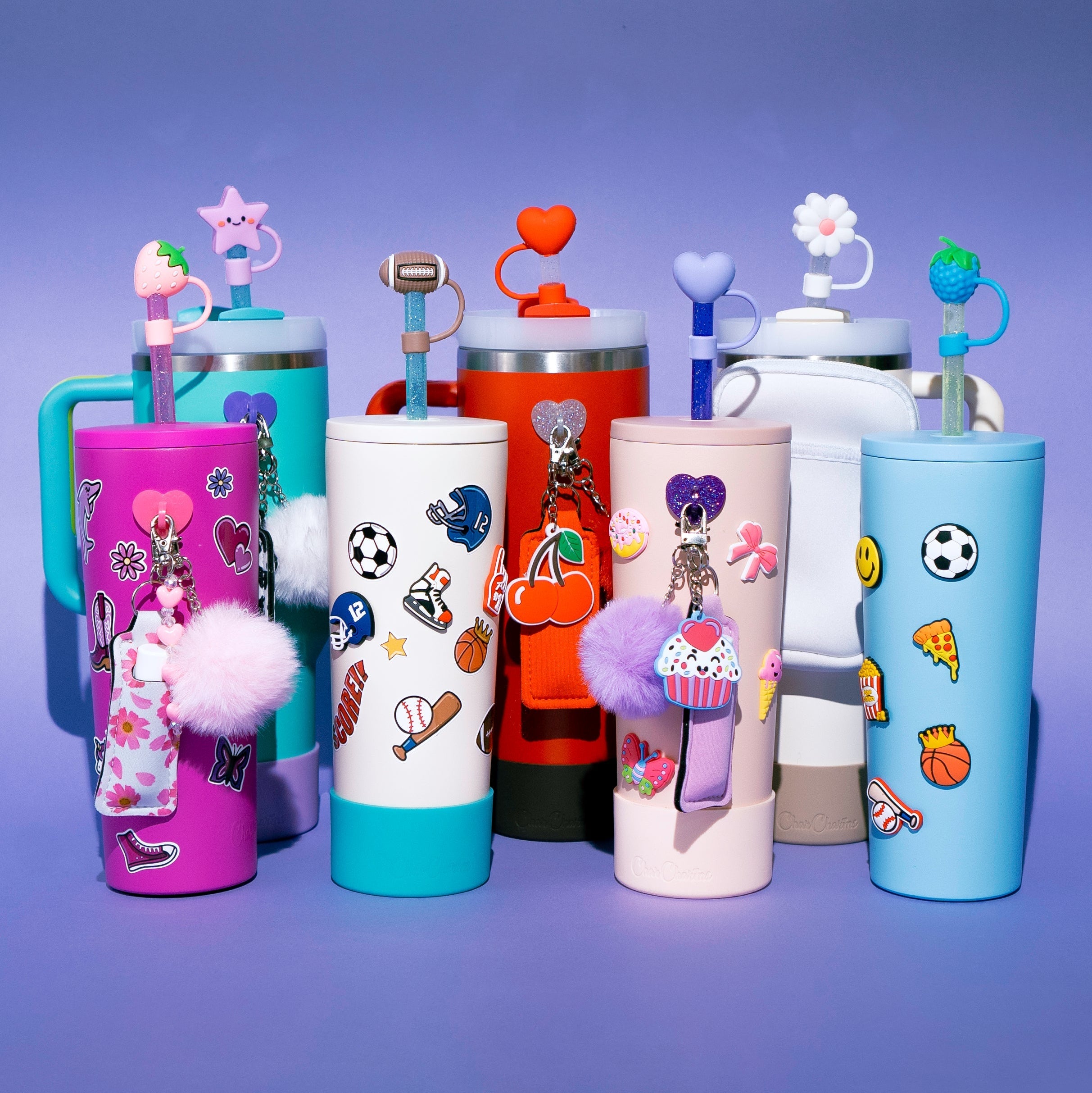 CharCharms | Cute Water Bottle Accessories | StickyBitz