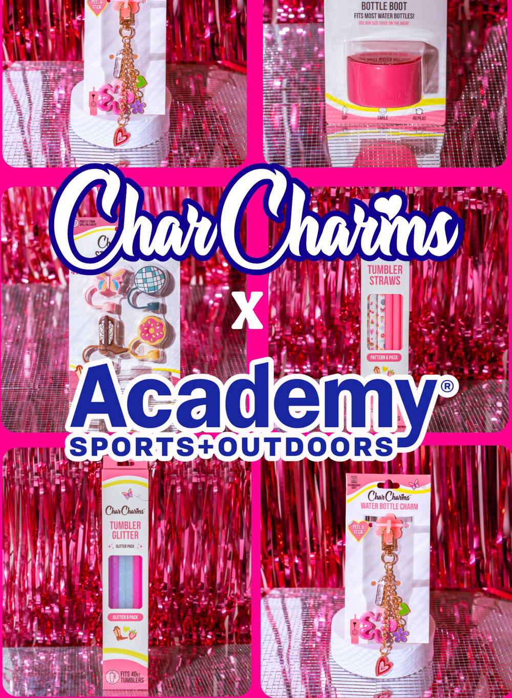 CharCharms Water Bottle Accessories | As Seen On Shark Tank