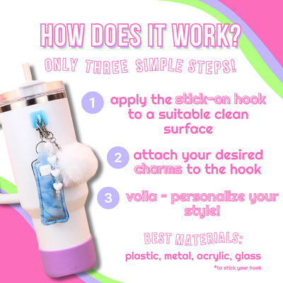 CharCharms | Water Bottle Accessories | Pearl Charm Bundle